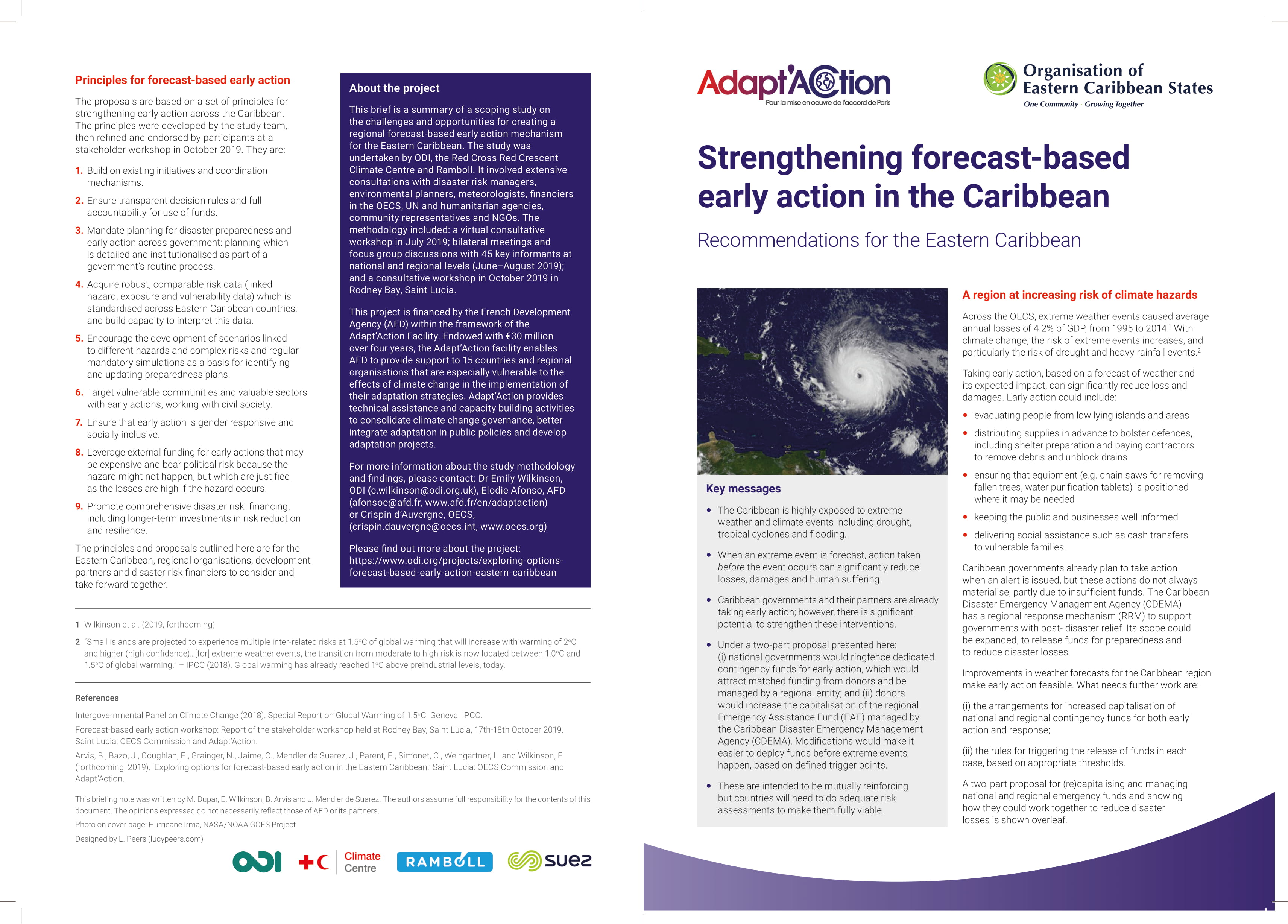 Strengthening forecast-based early action in the Caribbean
