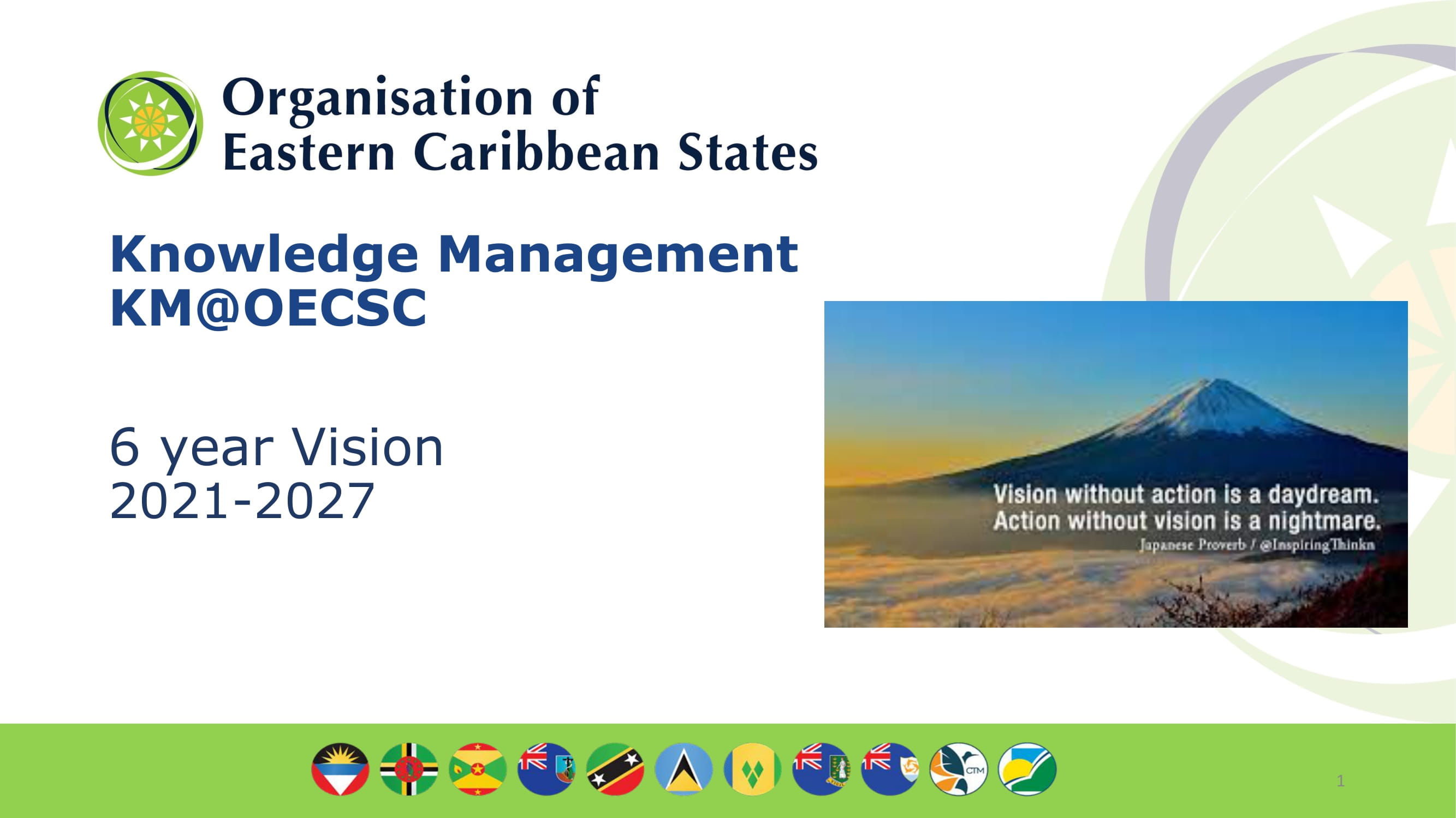 Knowledge Management Strategy for the OECS 2021- 2027