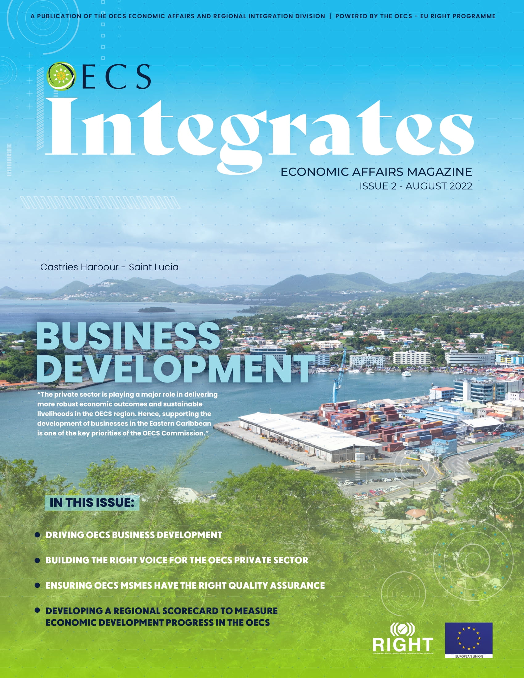 OECS Integrates Economic Affairs Magazine Issue 2