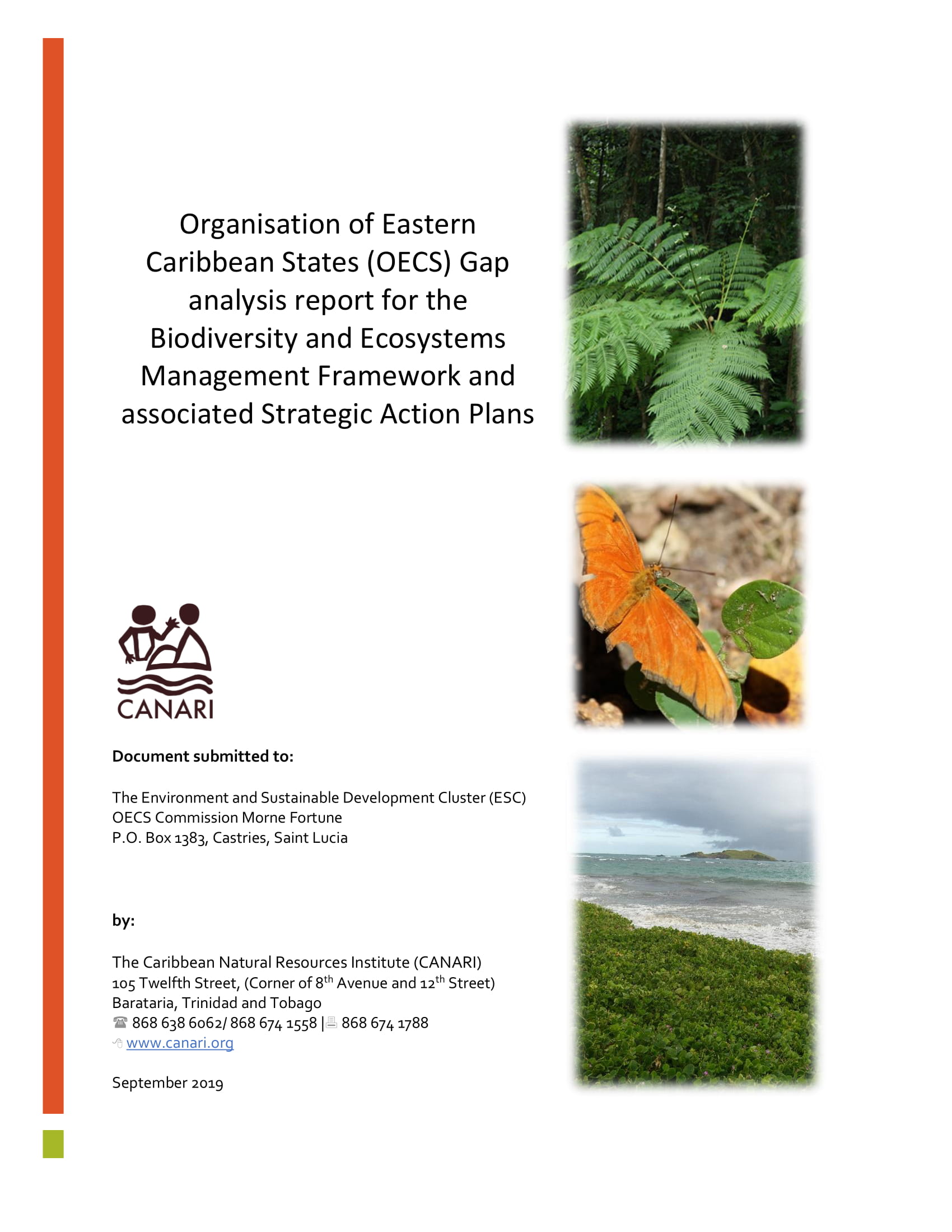 Organisation of Eastern Caribbean States (OECS) Gap analysis report for ...